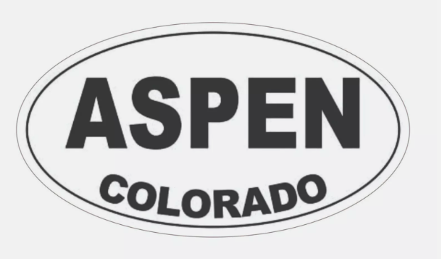 Aspen Colorado Sticker Decal – Lakeside Graphics