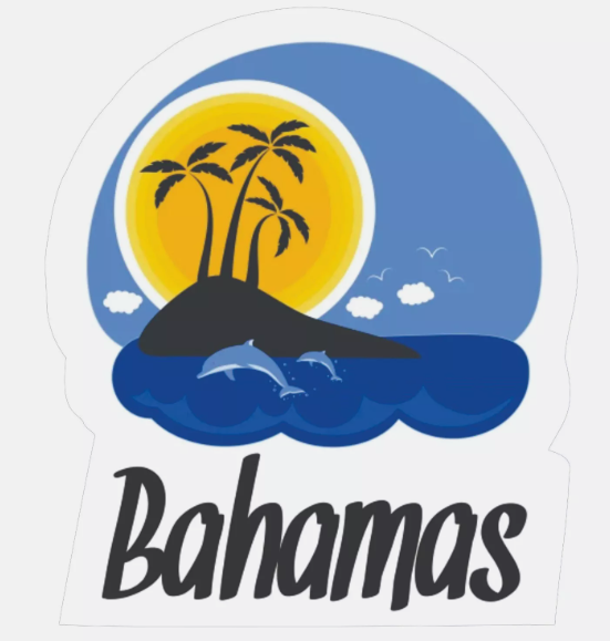 Bahamas Sticker Decal – Lakeside Graphics