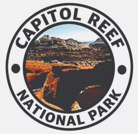 Capitol Reef National Park Sticker Utah National Park Decal – Lakeside ...