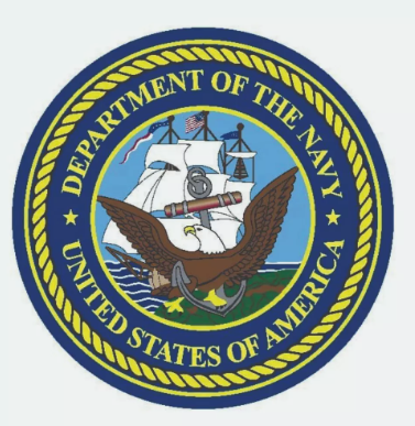 Department of the Navy Emblem Decal / Bumper Sticker – Lakeside Graphics