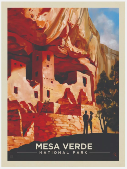 Mesa Verde National Park Sticker Colorado National Park Decal ...