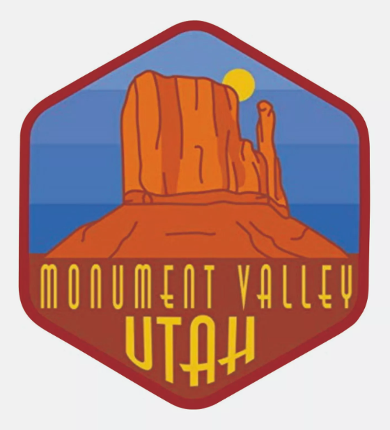 Monument Valley Sticker Decal Bumper Sticker – Lakeside Graphics