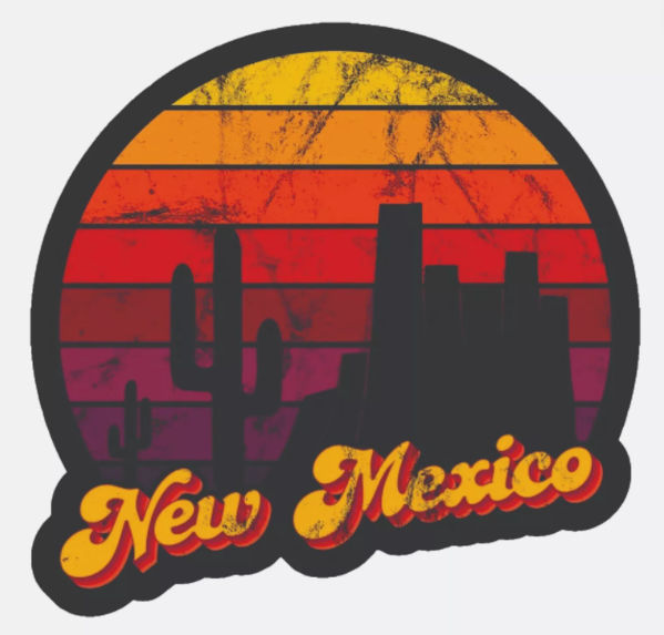 New Mexico Sticker Decal Bumper Sticker – Lakeside Graphics