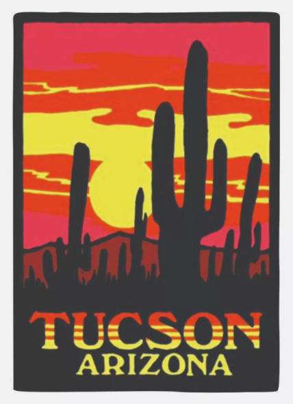 Tucson Arizona Sticker Decal – Lakeside Graphics